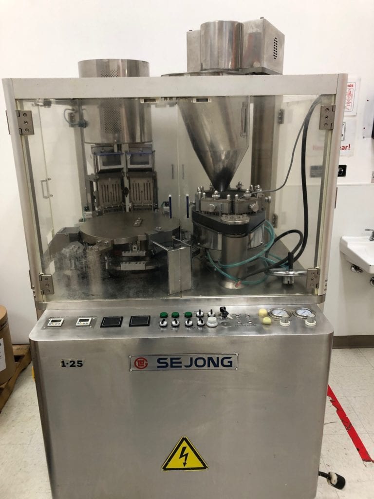 Sejong SF-70 Stainless Steel Capsule Filler, 1997 - Refurbished in 2020 ...
