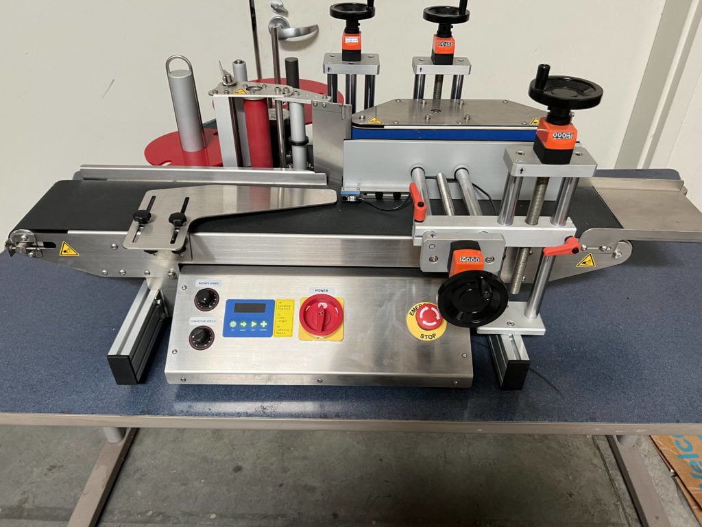 Cleveland CENLR100 Tabletop Round Bottle Labeler, 2019 - Revelation ...