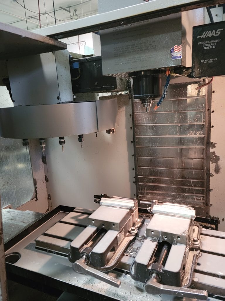 Haas VF-2 VMC, 1996 - New Vector Drive Installed - Revelation Machinery