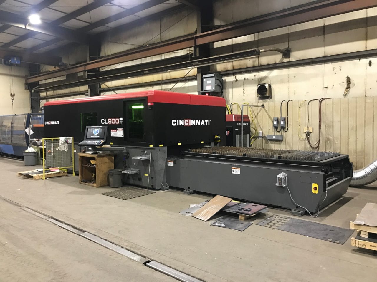 4000 watt Cincinnati CL 900 Fiber Laser, 2019 - Revelation Machinery