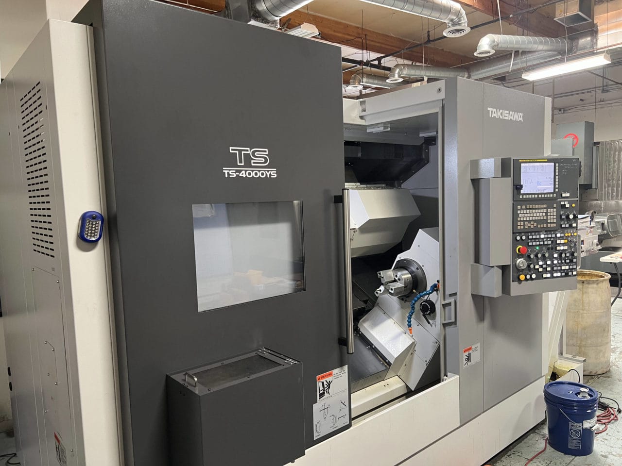 Takisawa TS-4000YS CNC Lathe, 2020 - Sub-Spindle, Live Tooling ...