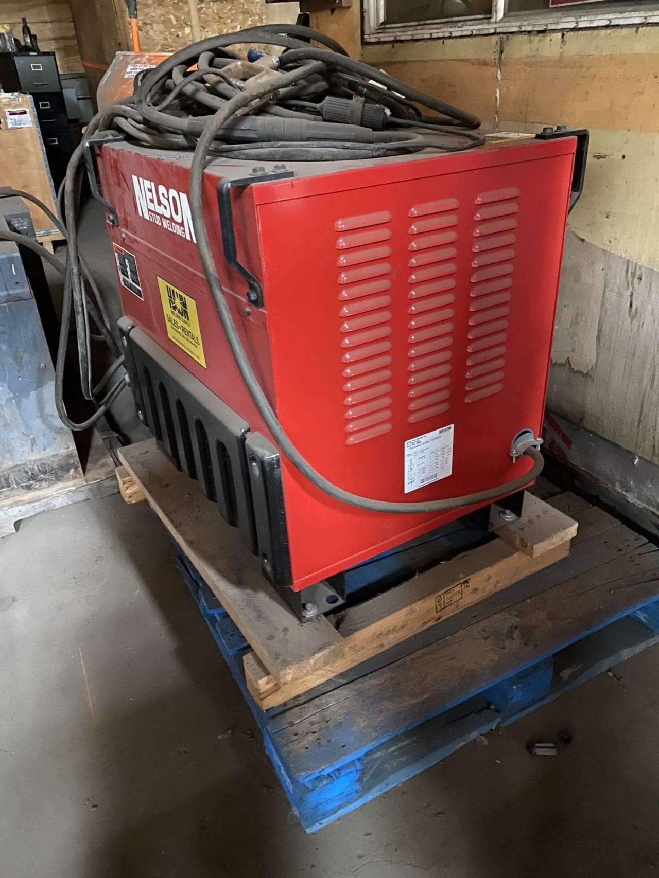 Nelson Nelweld 4000 Arc Stud Welder, 2400 Amps - Pre-Removal Pricing ...