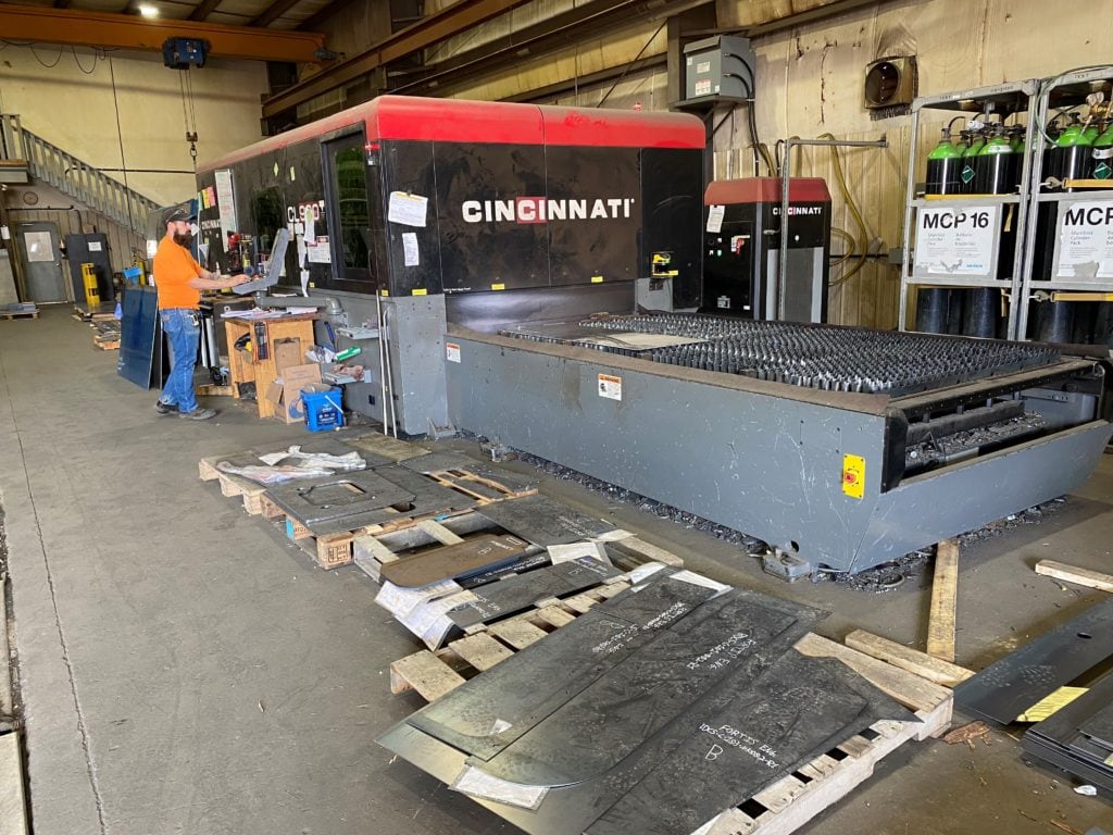 4000 watt Cincinnati CL 900 Fiber Laser, 2019 - Revelation Machinery