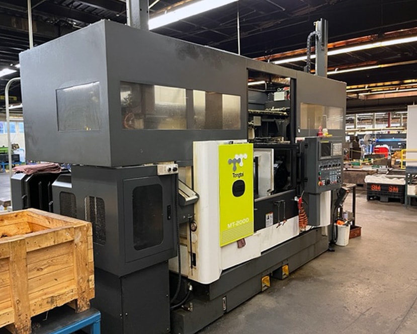 Tongtai MT-2000 Parallel Dual Spindle Lathe, 2017- Kitagawa Chucks ...