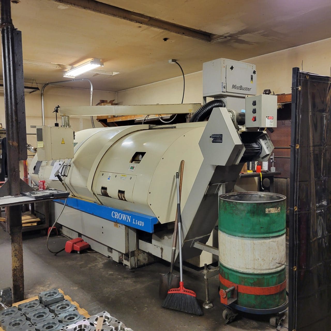 Okuma Crown L1420 CNC Lathe, 2000 - Chip Conveyor Included - Revelation ...