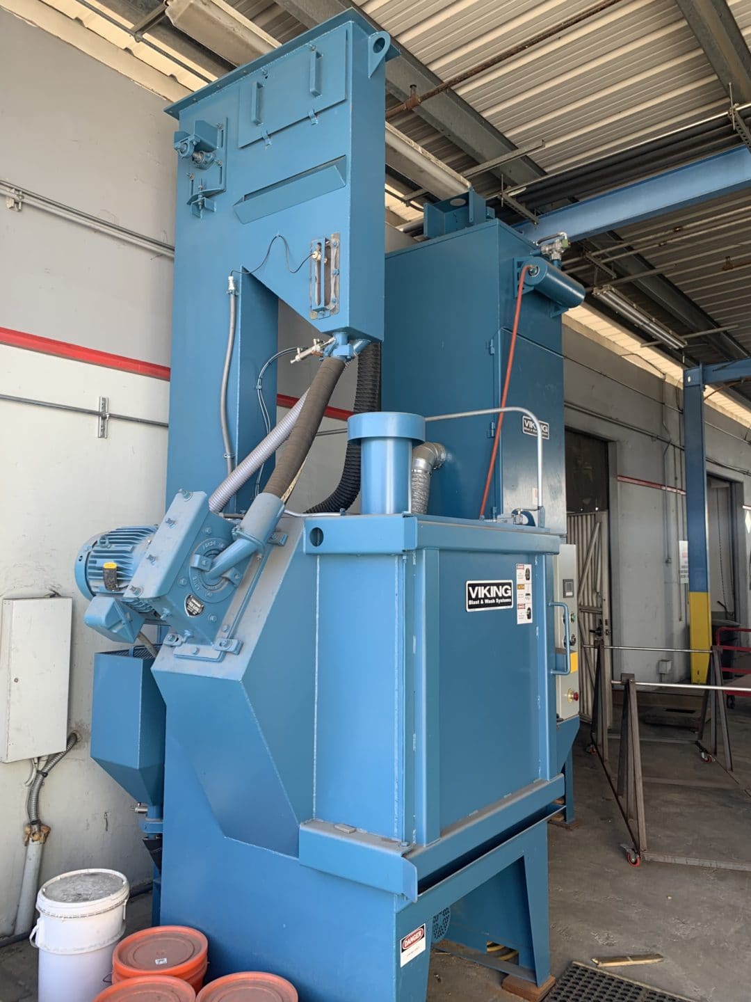 Viking 36T Airless Table Shot Blast, 2020 - Abrasive Trap & Hopper ...