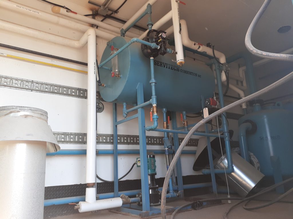 200 HP Cleaver Brooks Complete Oil Fired Boiler System, 1962 ...