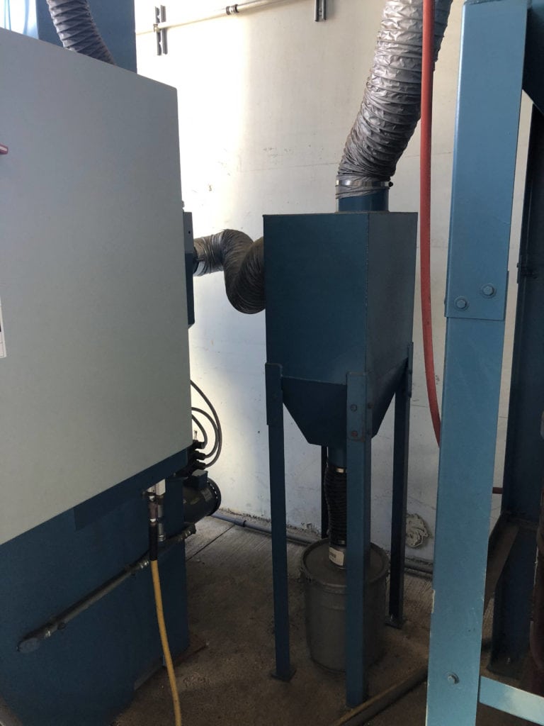 Viking 36T Airless Table Shot Blast, 2020 - Abrasive Trap & Hopper ...