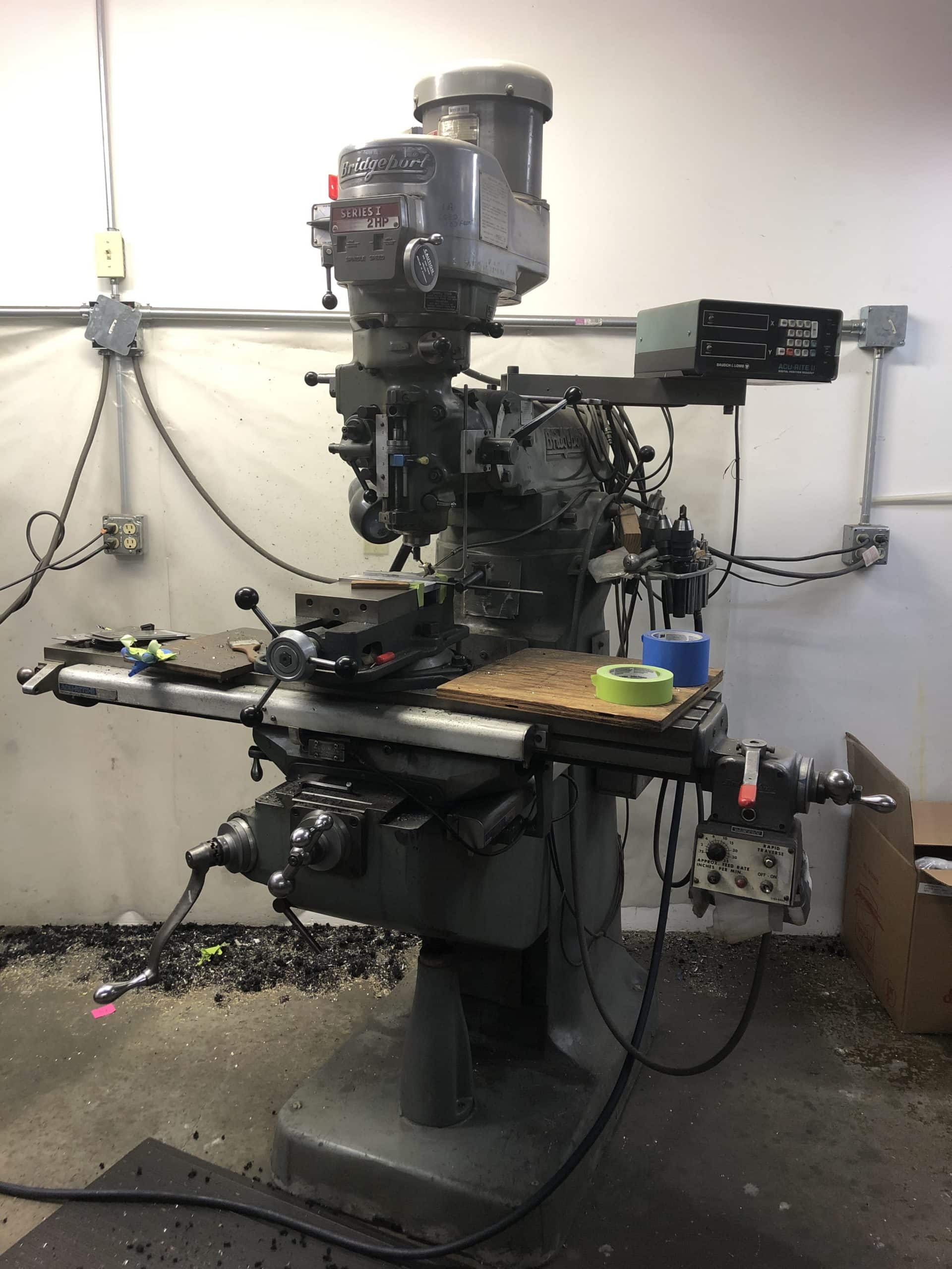 Bridgeport Series 1 Knee Mill- Digital Read Out - Revelation Machinery
