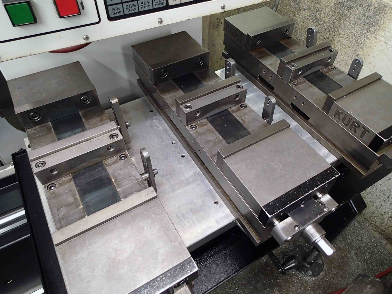 Haas VF-2 VMC, 1994- 4th Axis Ready, Kurt Vise - Revelation Machinery