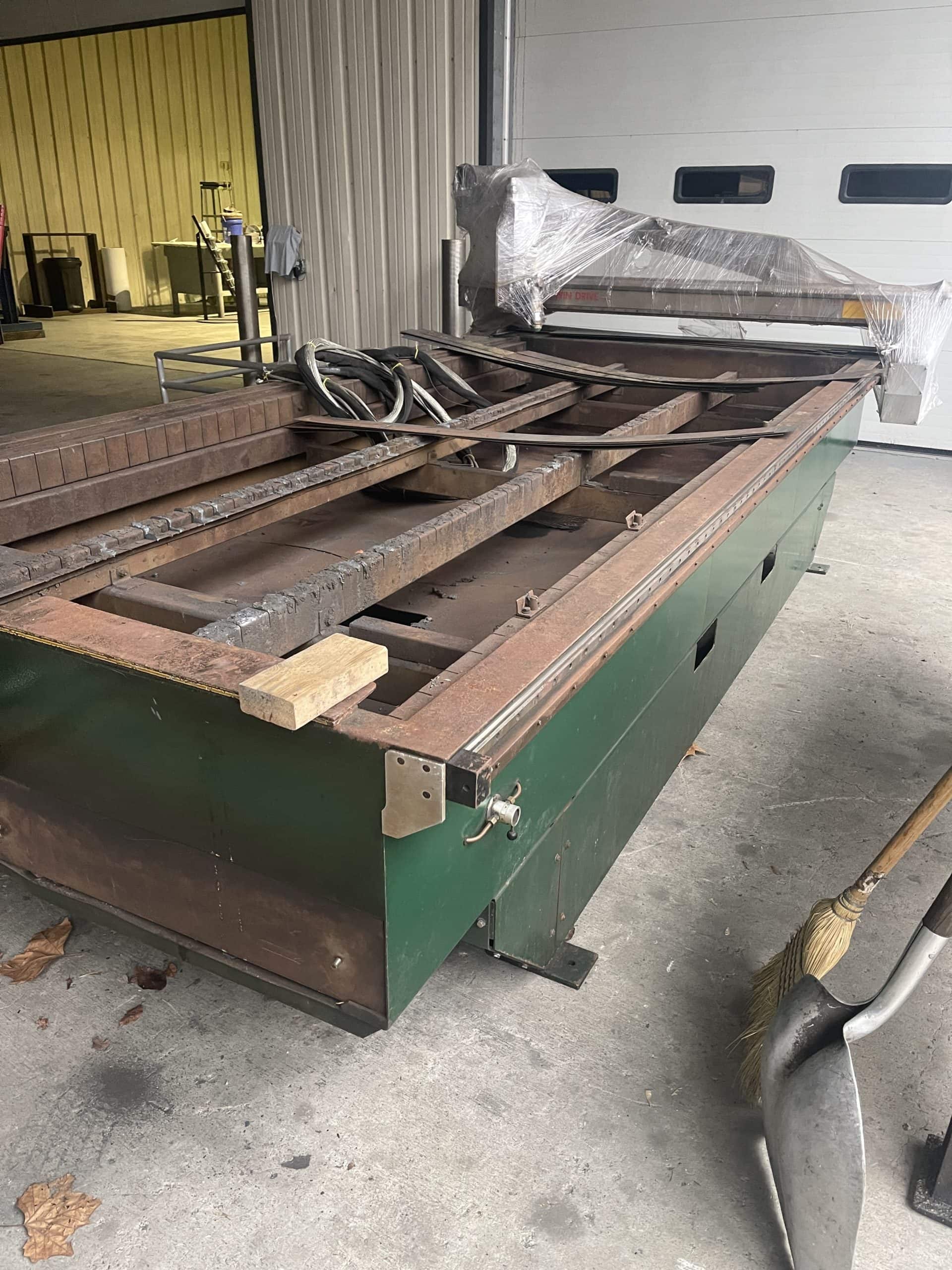 5x12 Vicon Elite CNC Plasma Cuting System, 2011 - Hypertherm HPR130XD ...