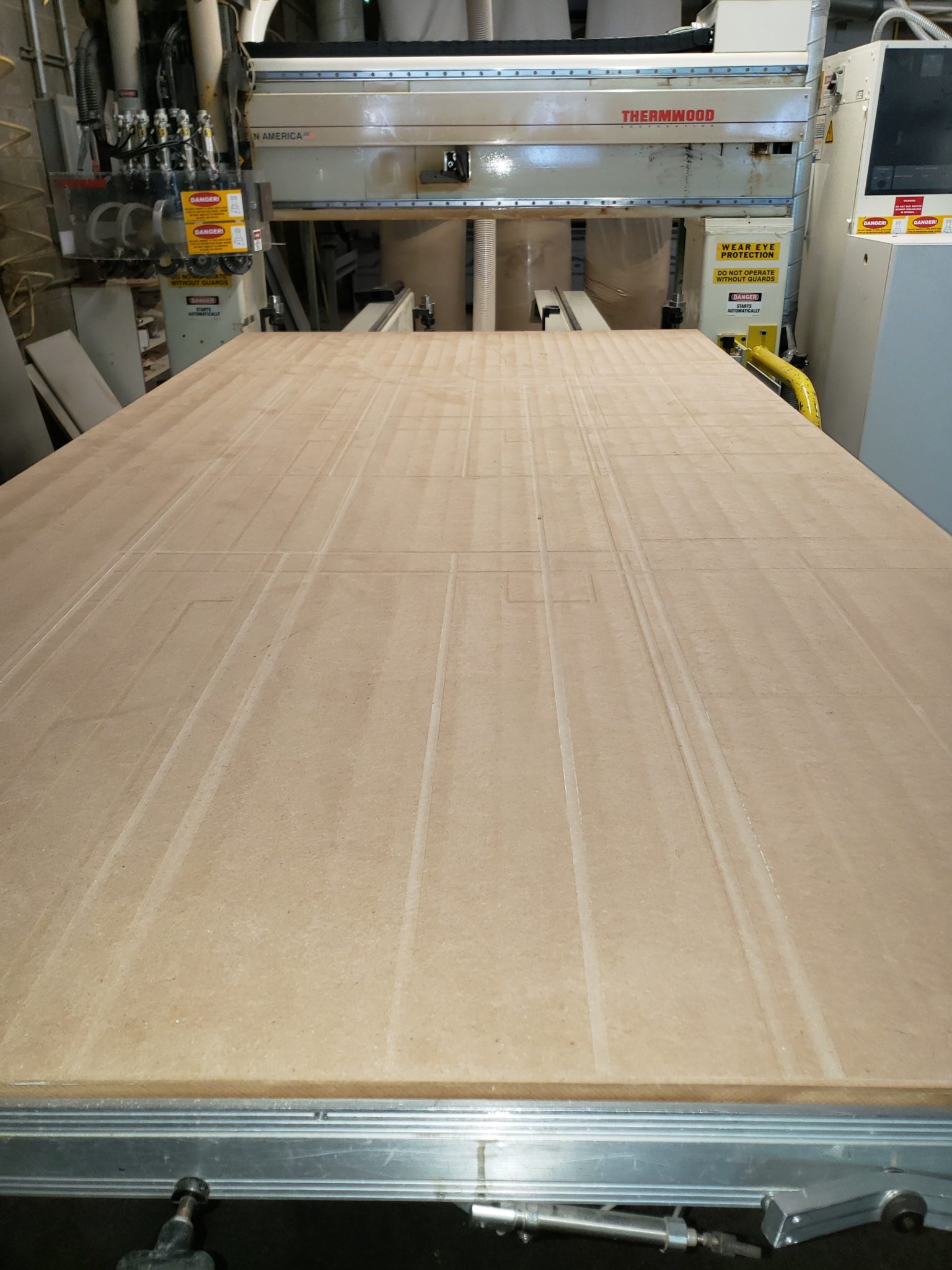 5' x 10' Thermwood C40 CNC Router, 2003- 18K Spindle, Tool Changer, 40 ...