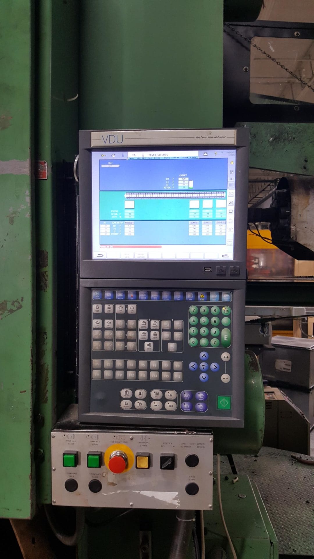 1000 Ton, 165 OZ Van Dorn 1000-RS Injection Molding Machine, 1986 ...