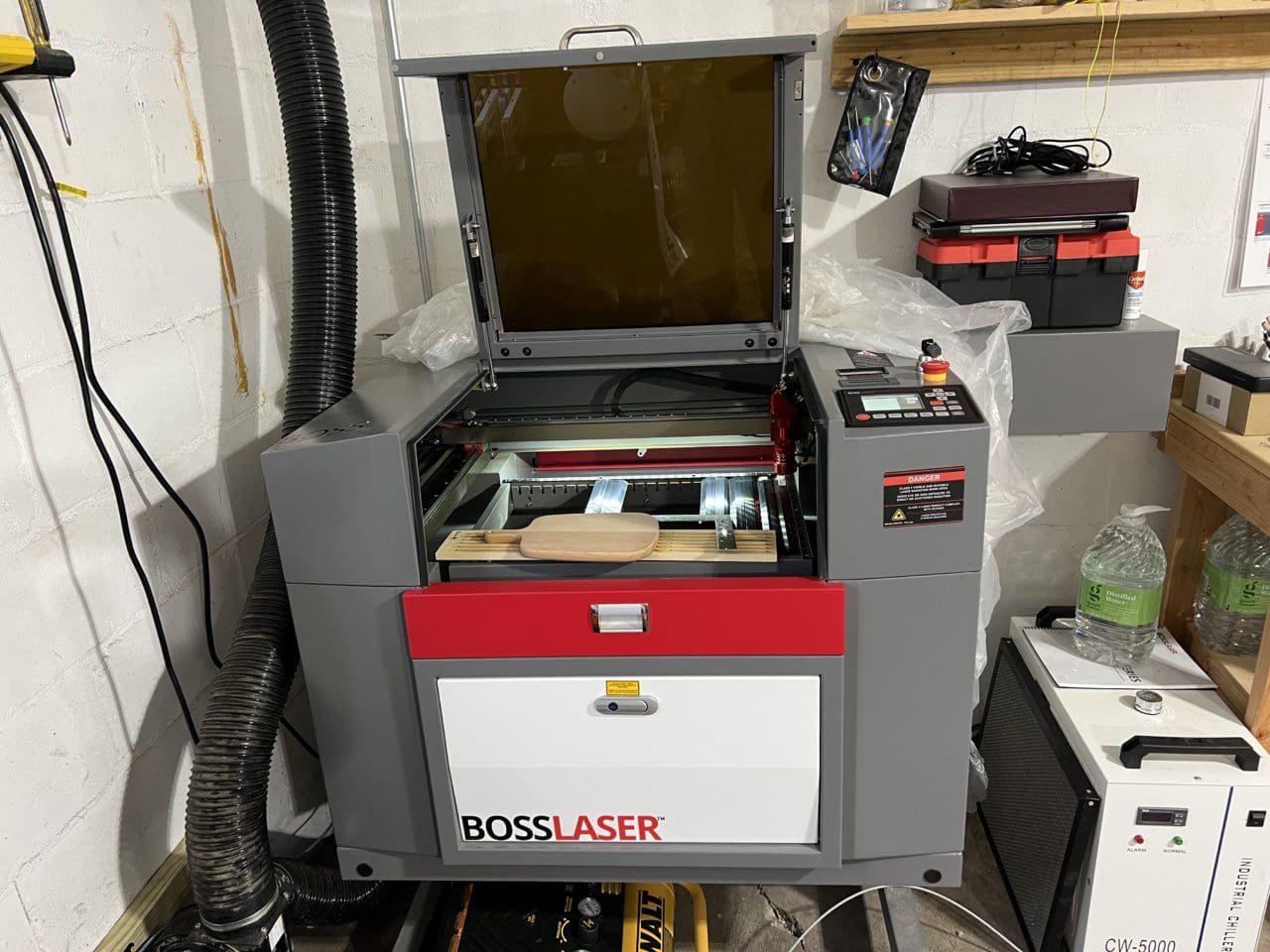 75 Watt Boss Laser LS 1420, 2020 - Revelation Machinery
