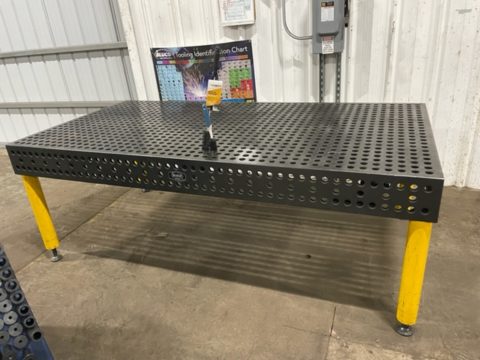 2020 Bluco Modular Fixture Table D28 Modular Fix System, HD 4x8 Table w ...