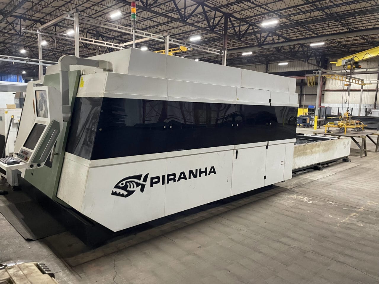 1,500 Watt Piranha L510 Fiber Laser, 2017 - 5' x 10' Table - Revelation ...