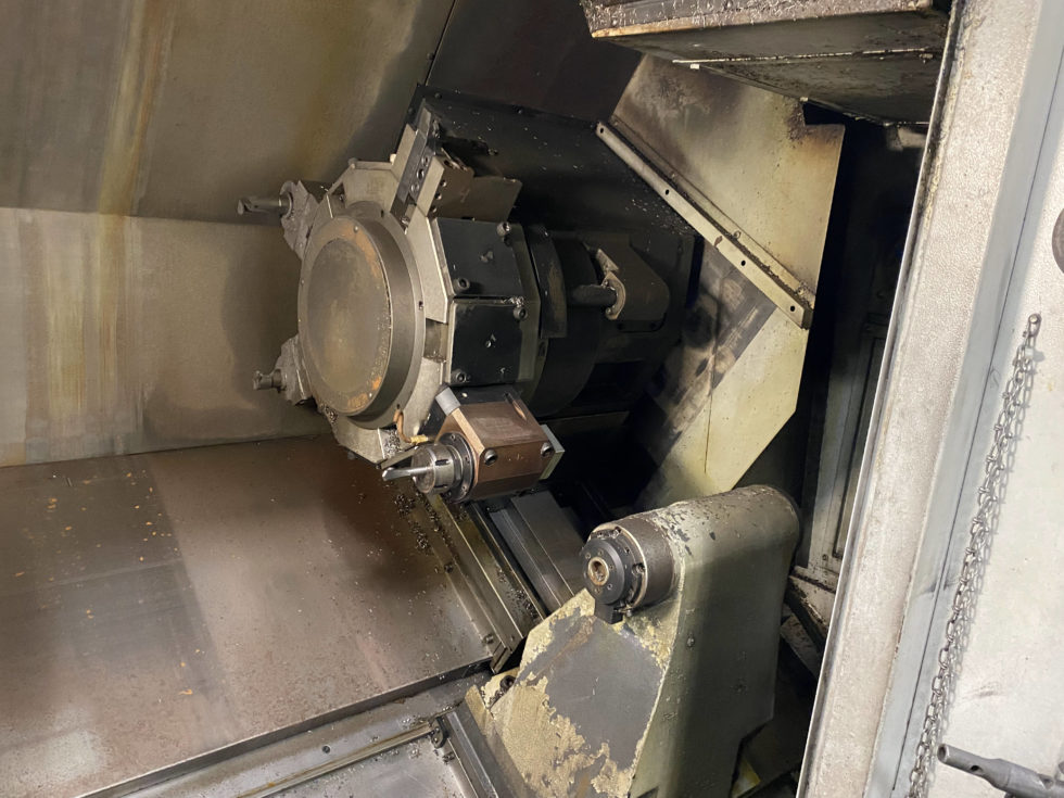 Mori Seiki NL2500MC/700 CNC Lathe, 2007/2- live tooling, mist blaster ...