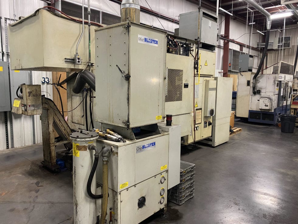 Mori Seiki NL2500MC/700 CNC Lathe, 2007/1- live tooling, mist blaster ...