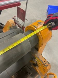 10 Ga. x 8' Wysong D-96 Plate Roll - Revelation Machinery