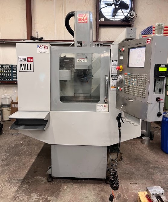 Haas Super Mini Mill CNC VMC, 2007 - Pre-Removal Sale! - Revelation ...