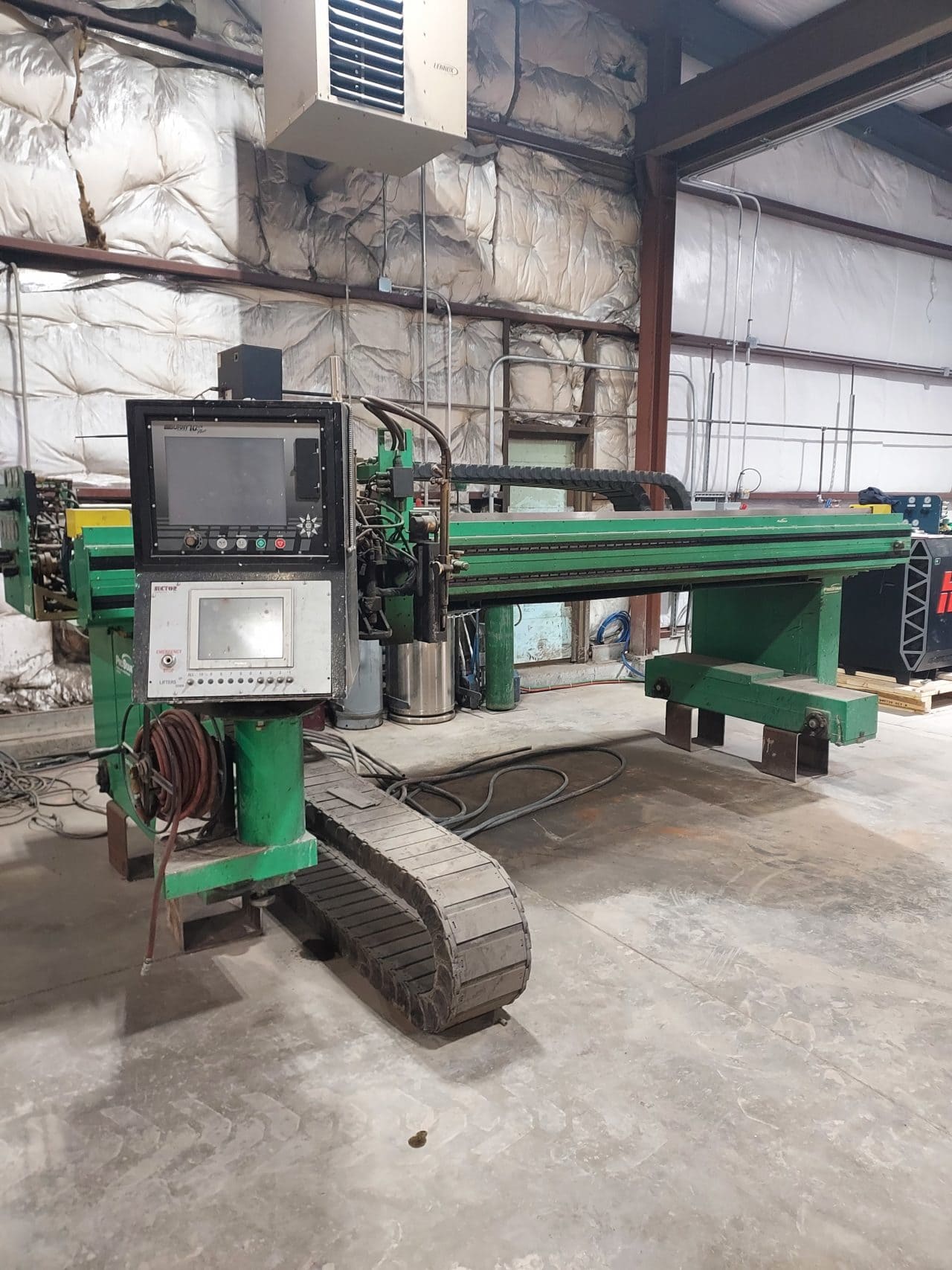 8' x 20' Sector ProStar PRS 400 CNC Plasma - Hypertherm HPR260 ...
