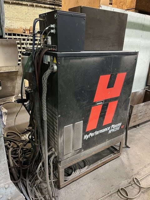 10' x 40' Cutting Systems Inc. CNC Plasma Table Burny Phantom HPR 260 ...