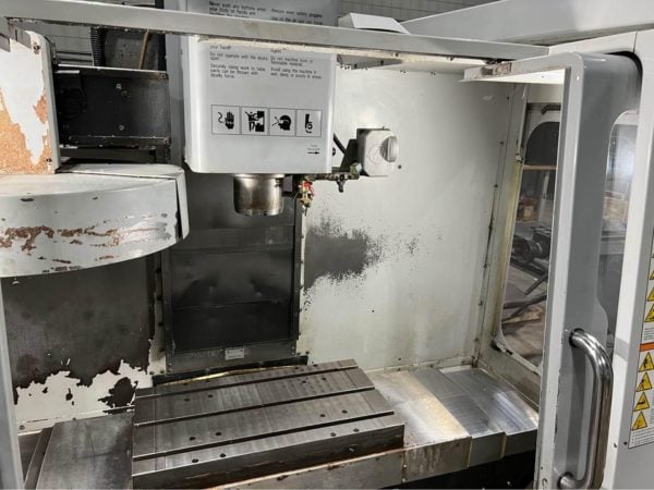 Haas VF-1D CNC VMC, 2007- Programmable Coolant Nozzle, 4 Axis Wired ...
