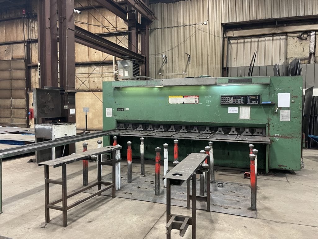 12' X 3/8" Cincinnati 375 HS Shear- Power Tilt Back Gauge, Very Clean ...