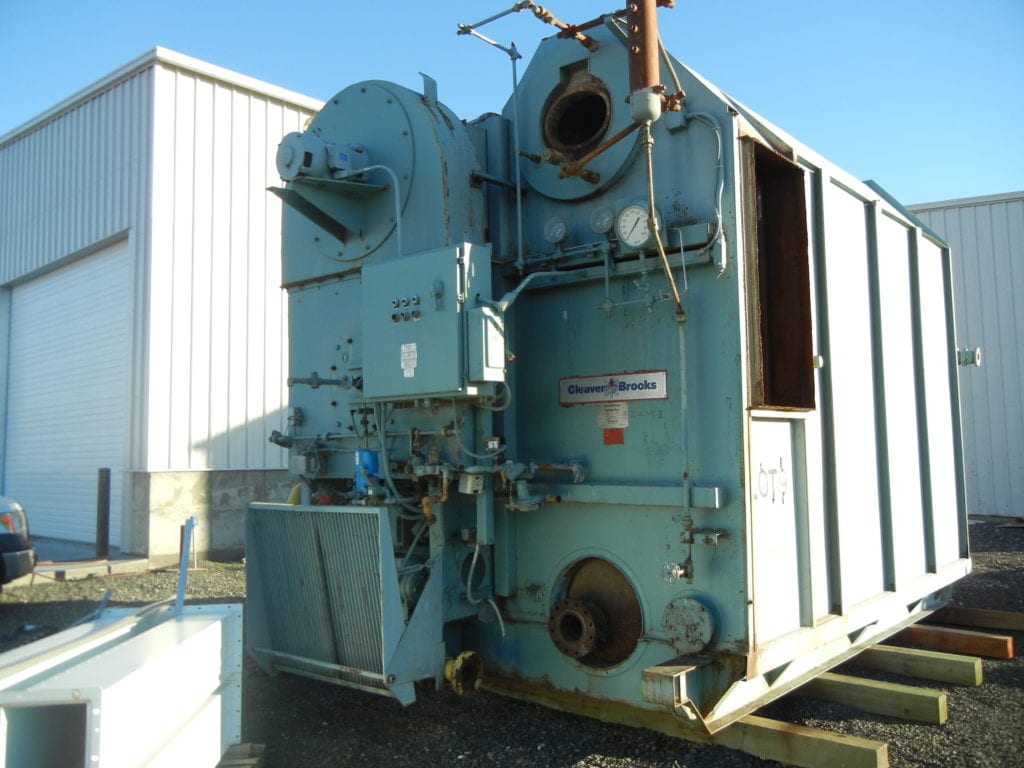 20 MMBTUS Clever Brooks Model DW-42-LH Water Boiler, 1993 - Revelation ...