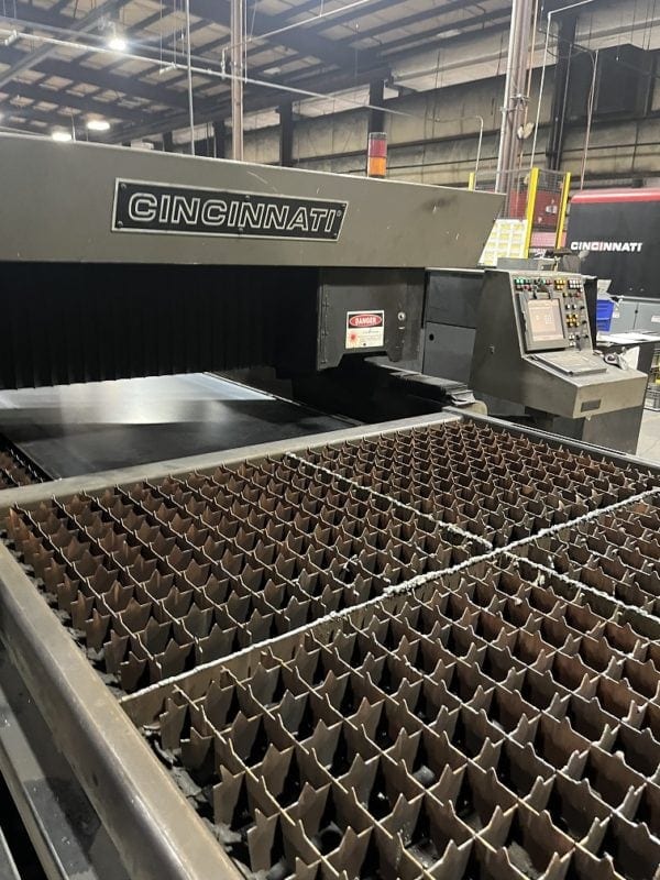 2000 Watt Cincinnati CL6-2000i-B CO² Sheet Laser, 2007 - 5 x 10 Table ...