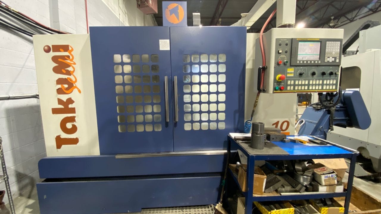Takumi Seiki V10 CNC VMC-2008, CAT40, 12k RPM Spindle, Tool Changer - Revelation Machinery