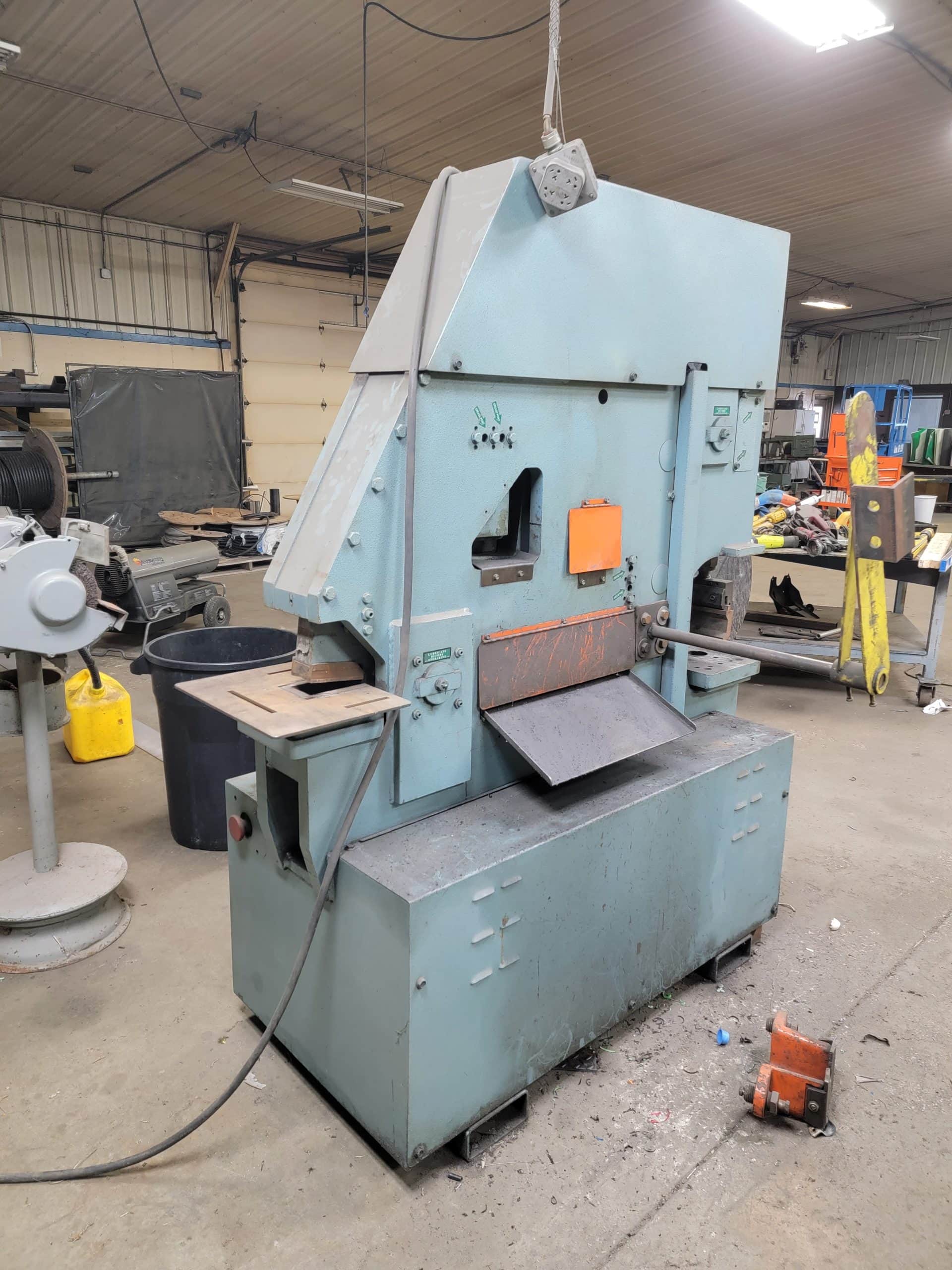 80 ton Scotchman FI8510-20 Ironworker 2005 - Lightly Used, Tooling ...