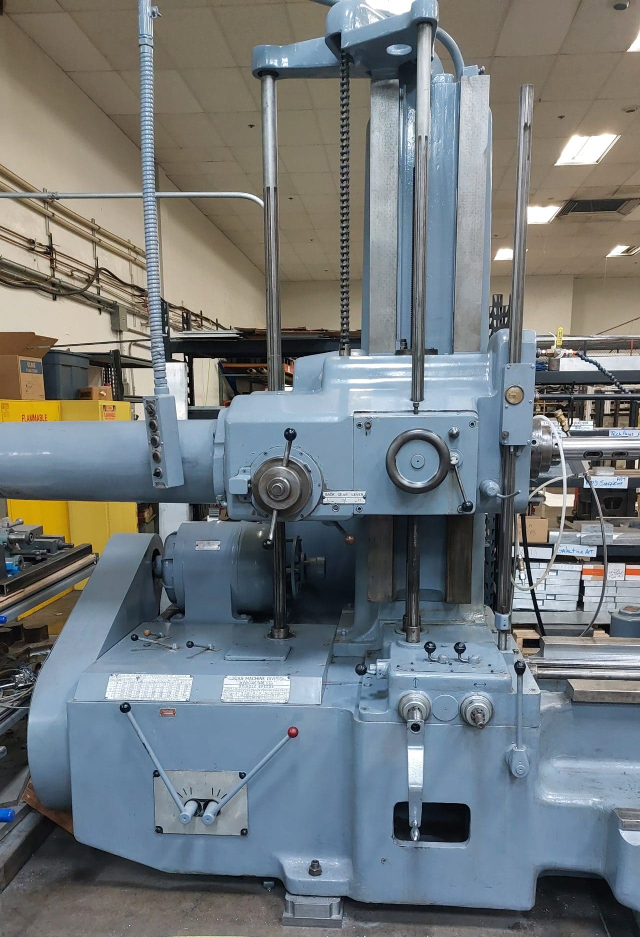 LUCAS 41B - 48 3" Horizontal Boring Mill, 1954- Tooling Included, Clean - Revelation Machinery