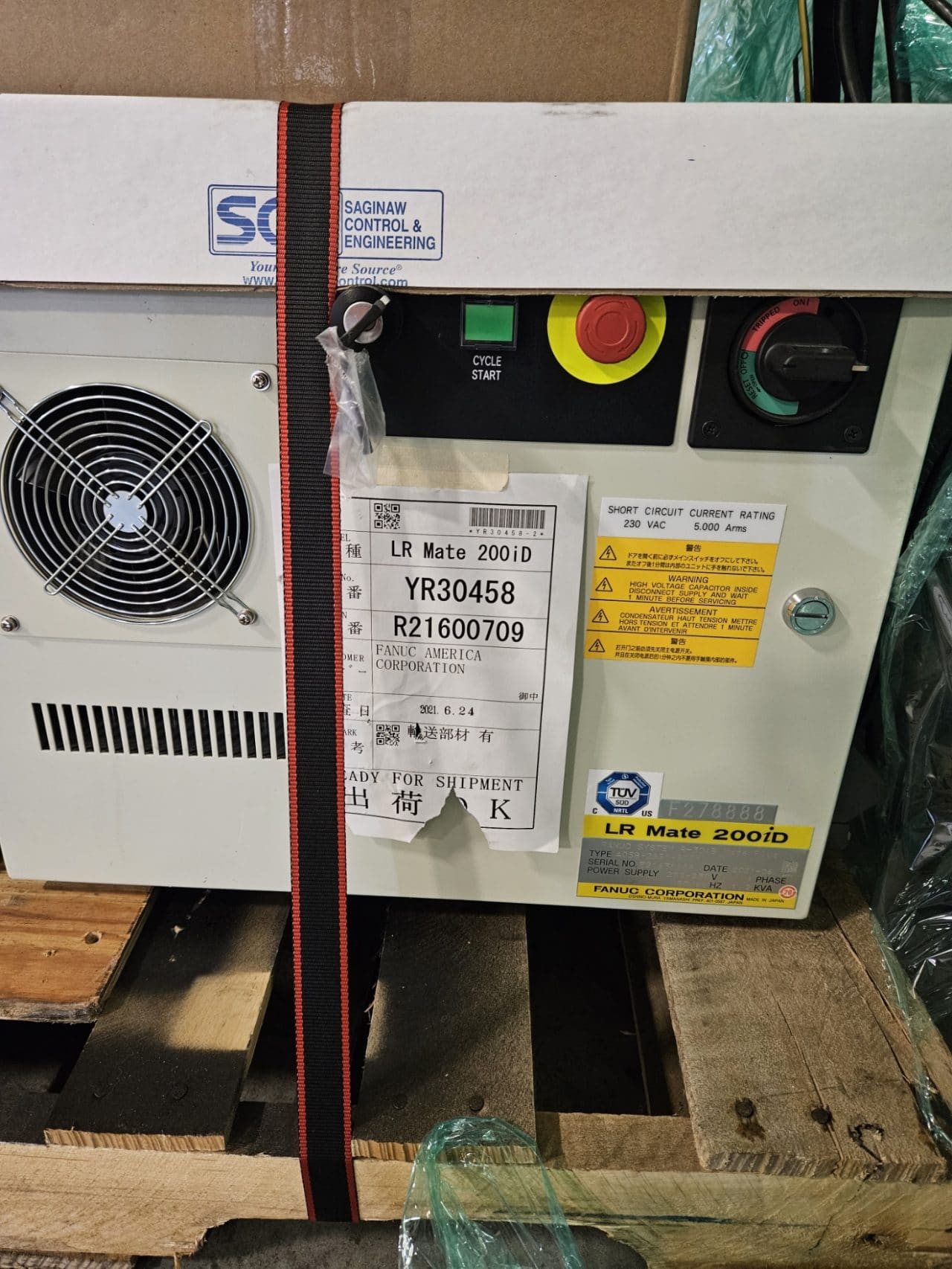 Fanuc LR Mate 200iD Robot, 2021 - 6 Axis, New In Box - Revelation Machinery