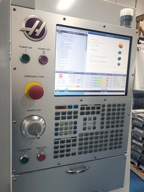 Haas VF-3 4-Axis CNC VMC, 2018 - HRT210 Rotary Table & Chuck, 31 SMTC ...