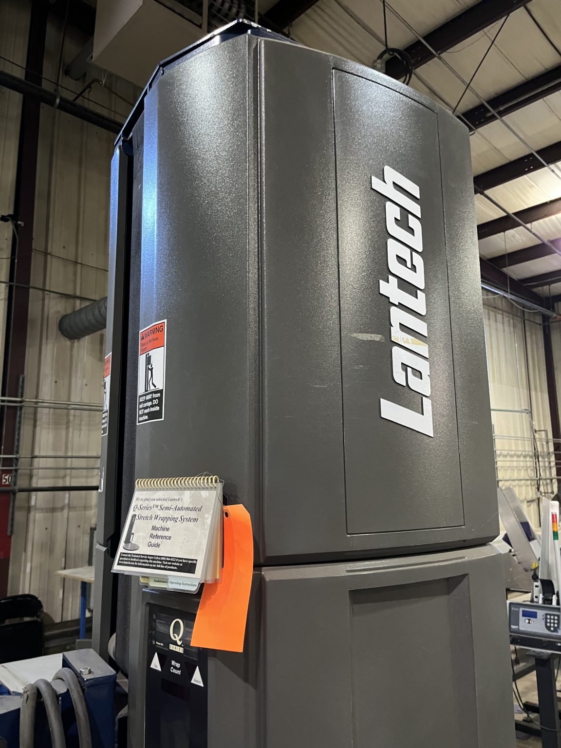 Lantech Q300 Semi-Automatic Stretch Wrapper - Revelation Machinery