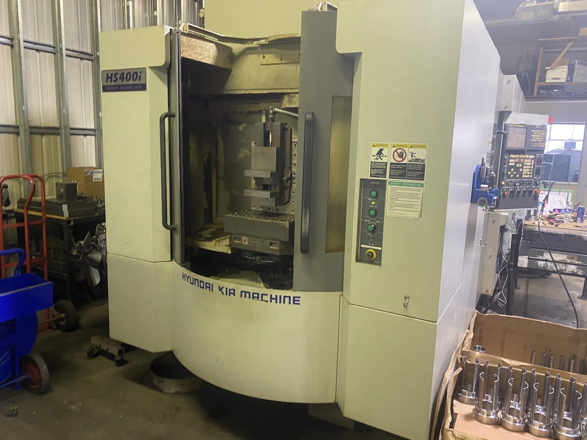 Hyundai Kia HS400i 400mm HMC, 2008- 1000PSI, Tool Setter, 15k Spindle ...