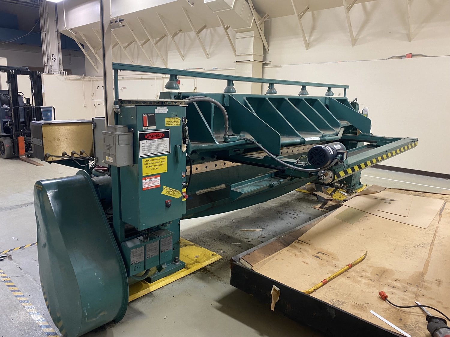 1/4" x 12' Wysong 1225 Shear, 1990 - Front Operated Power Back Gauge ...