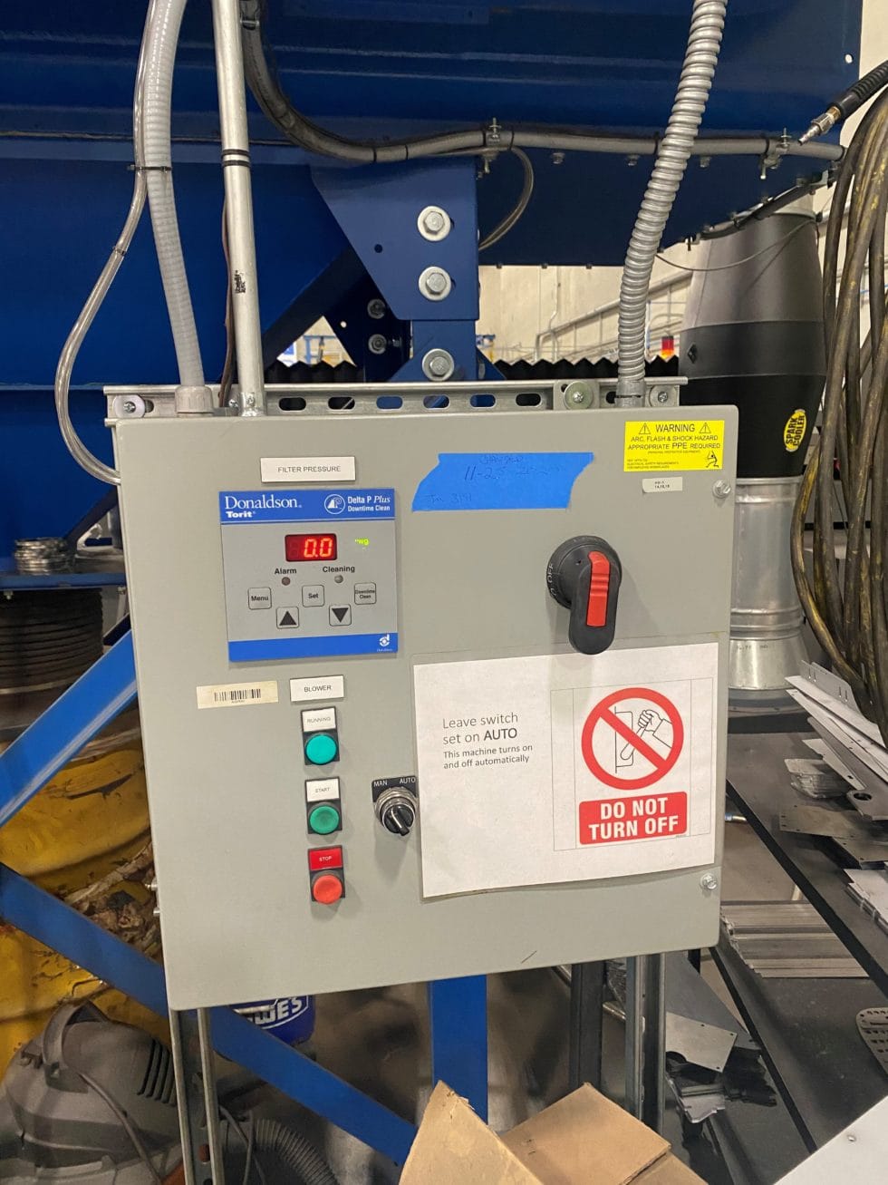 Donaldson Torit Downflo Evolution DFE 2-8 Dust Collector Fab, 2018 ...
