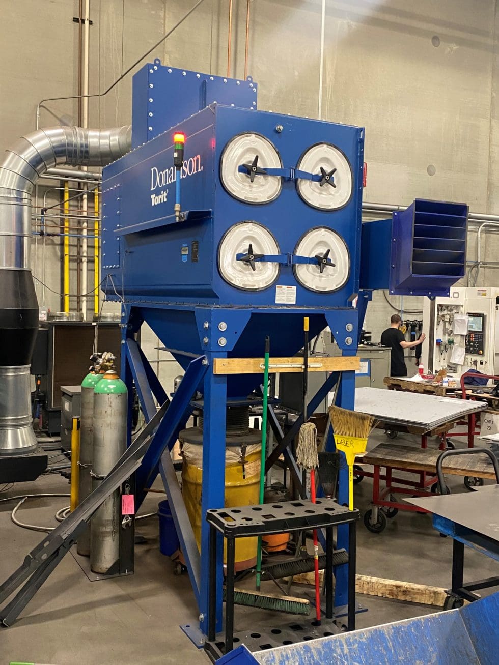 Donaldson Torit Downflo Evolution DFE 2-8 Dust Collector Fab, 2018 ...