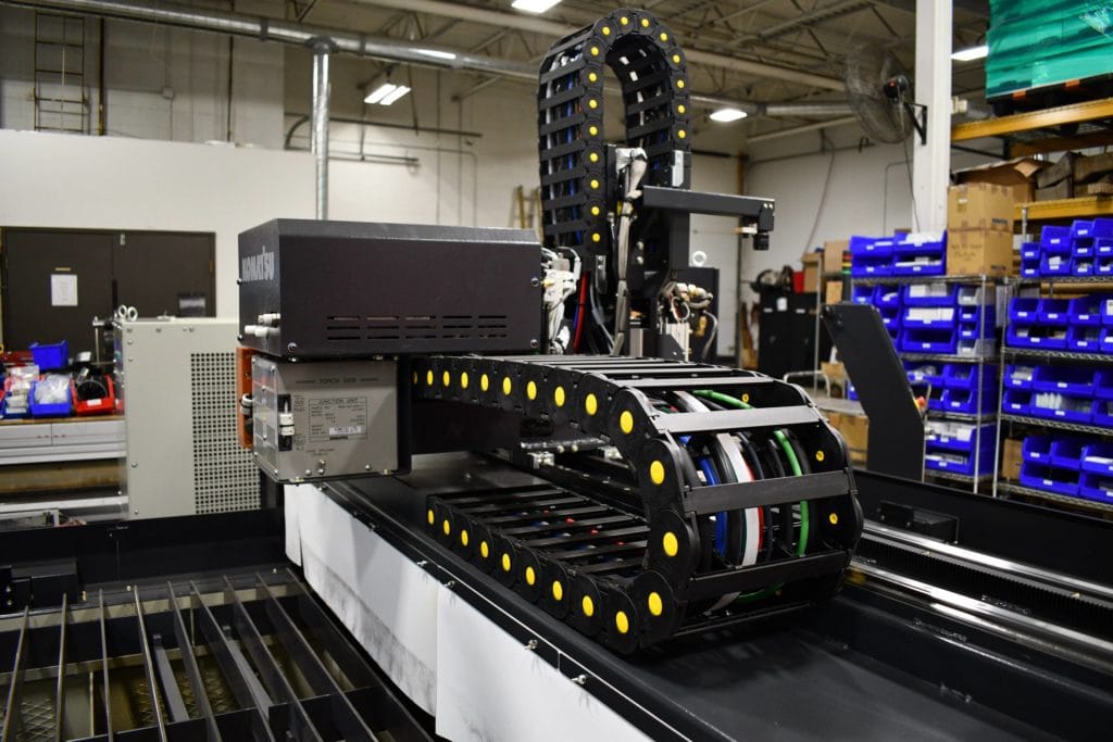 6'x12' New Komatsu TFP612 CNC Plasma-3QG, 2022-200 amp - Revelation ...