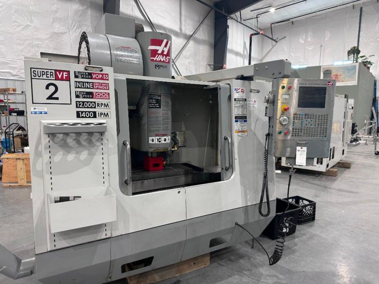 Mackenzie River Engineering Auction: Closure of HAAS CNC Machine Shop