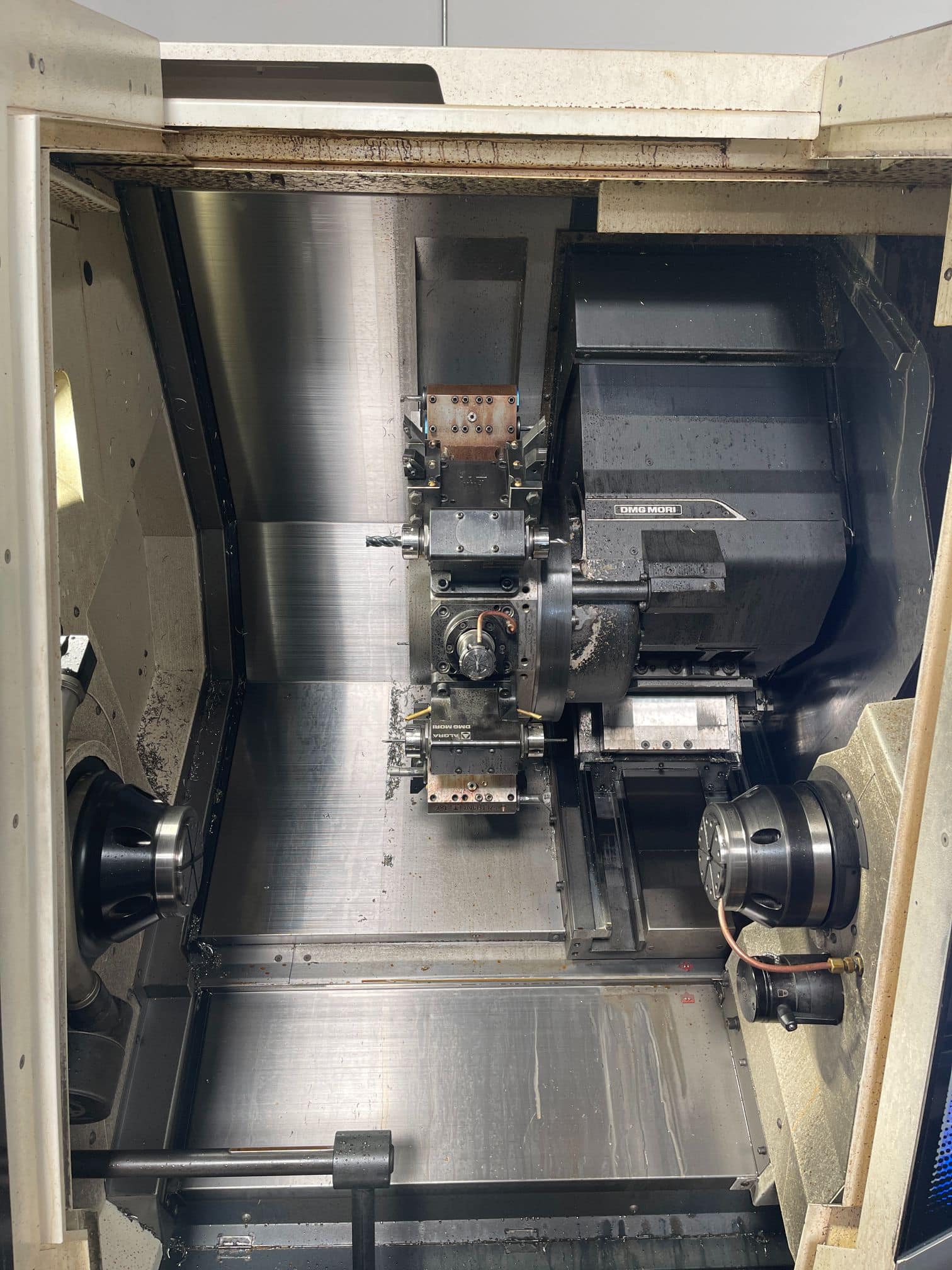 DMG Mori NLX2500/700 CNC Lathe, 2019 - Sub Spindle, Live Tooling, Tool ...