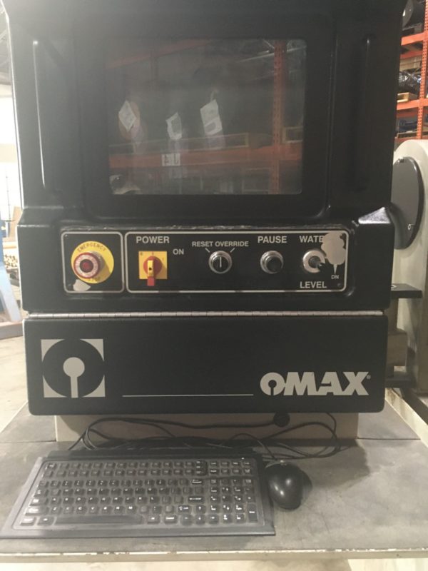 26" x 26" Omax Model 2626 Waterjet, 2002 - Equipped with Laminar Filter ...