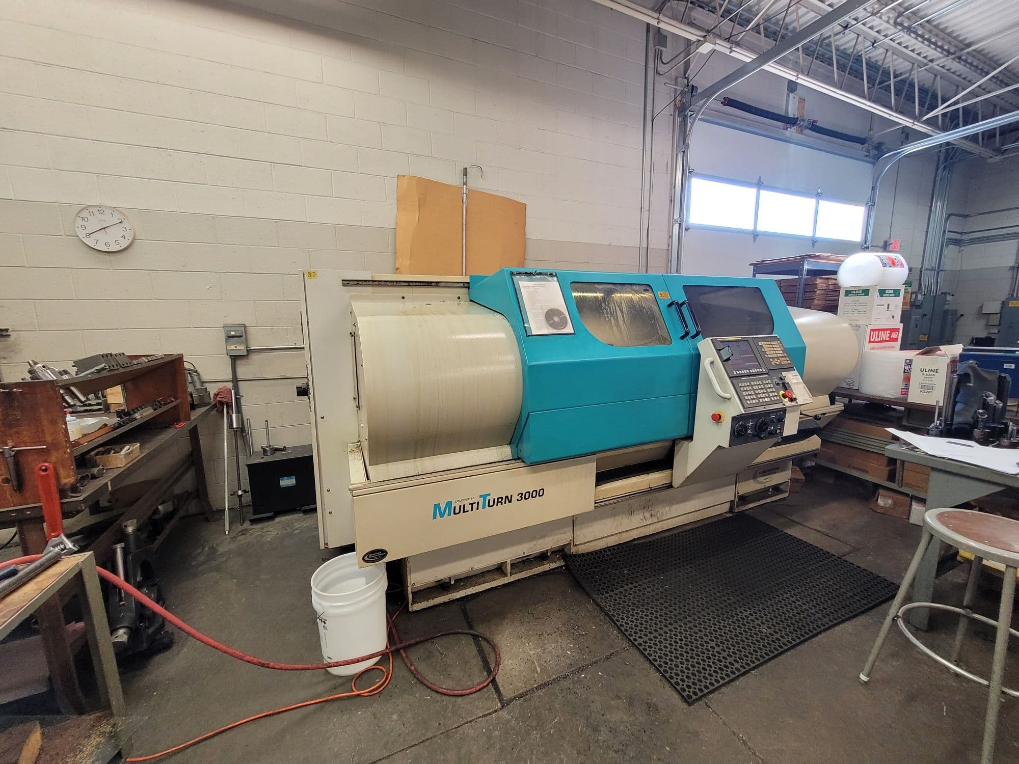 Colchester Multiturn 3000 CNC Lathe, 2007 - Tailstock, Fanuc Control ...