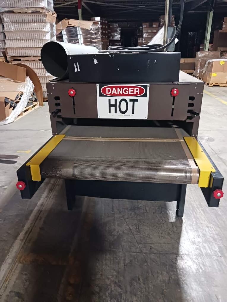 500° Brown US2X-3609 Screen Printing, Drying, Curing Tunnel, 2013 ...
