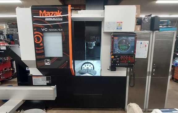 Mazak VC 500A5X VMC, 2021 - FULLY EQUIPPED, 4th & 5th Axis, 12K Spindle ...