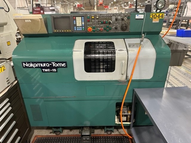 Nakamura-Tome TMC-15 Lathe, 1995 - Fanuc, 2 Units Available ...