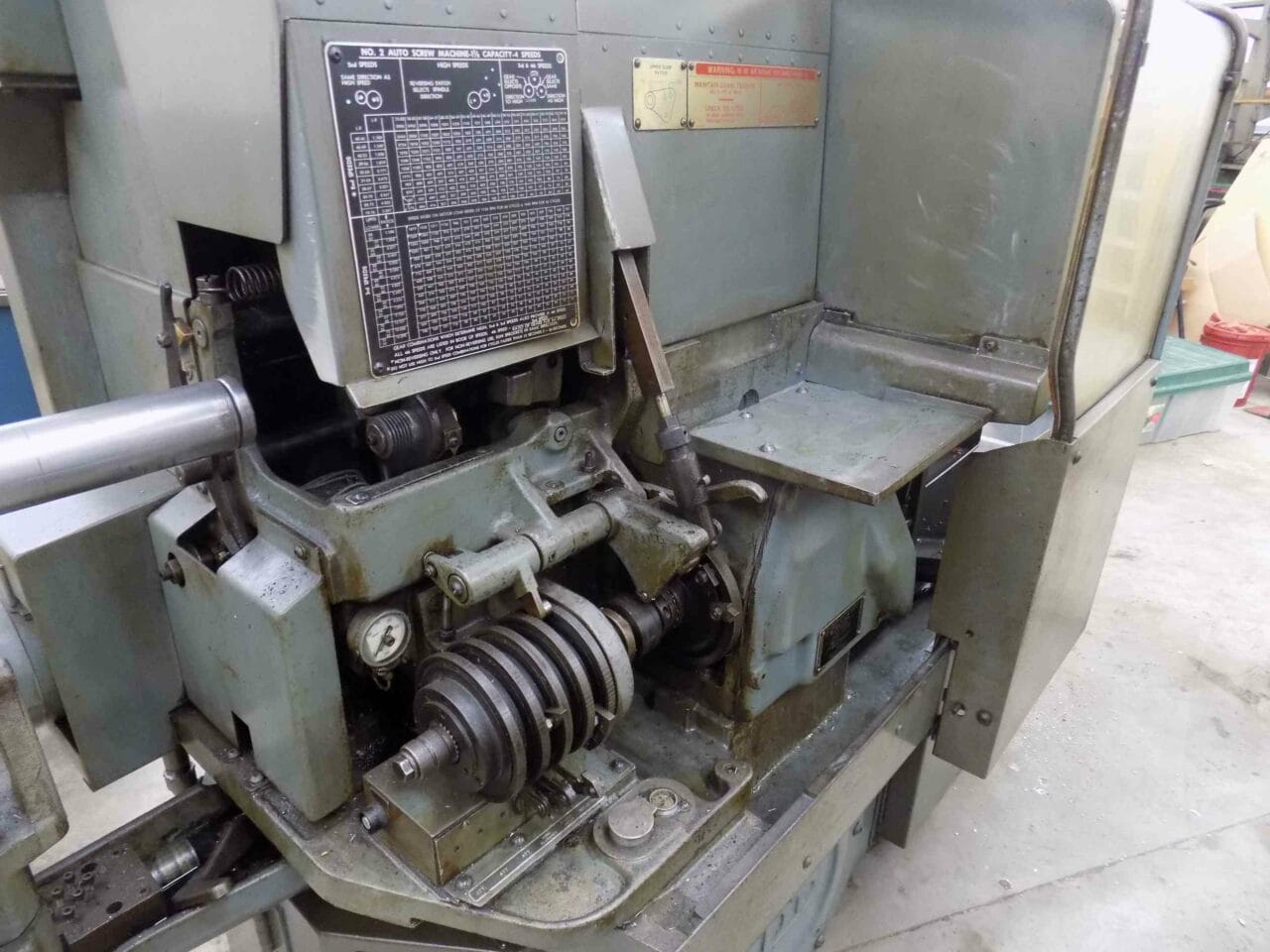 Brown & Sharpe No. 2 - 1-5/8" Screw Machine, 1981 - Tooling Included ...