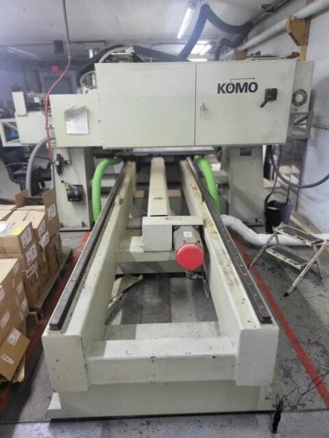 5' x 10' Komo Mach 1 VR510 CNC Router, 2000 - Revelation Machinery